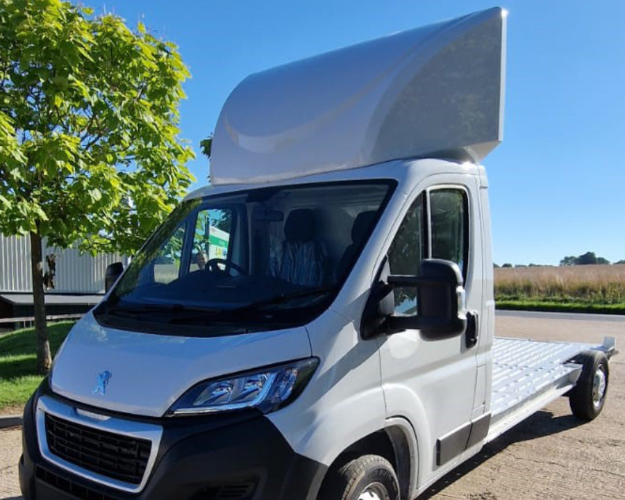 Peugeot Boxer Spoiler options - Hatcher Components Ltd